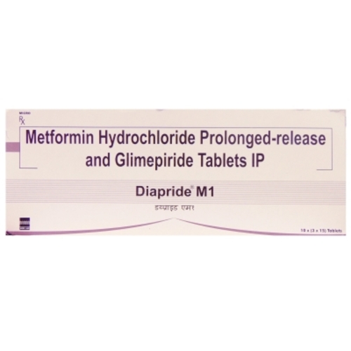 Diapride M1 Tablet PR - Uses, Price, Substitute, Side Effects and Benefits