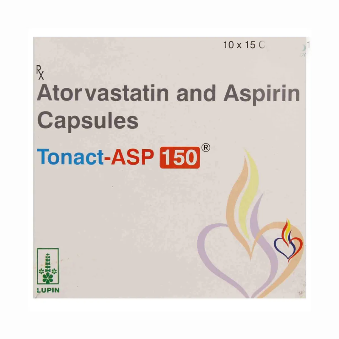 Tonact-ASP 150 Capsule - Uses, Price, Substitute, Side Effects and Benefits