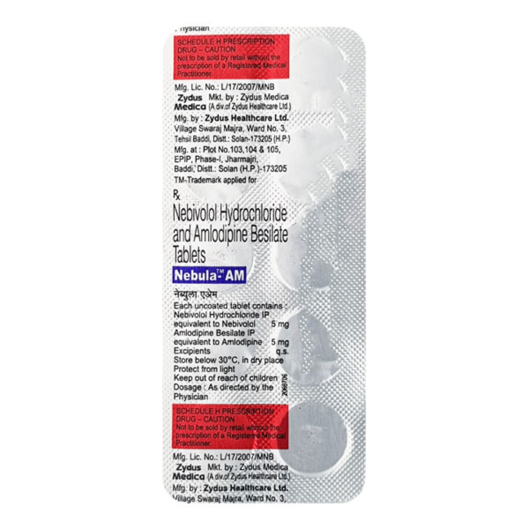 Nebula AM Tablet - Uses, Price, Substitute, Side Effects and Benefits