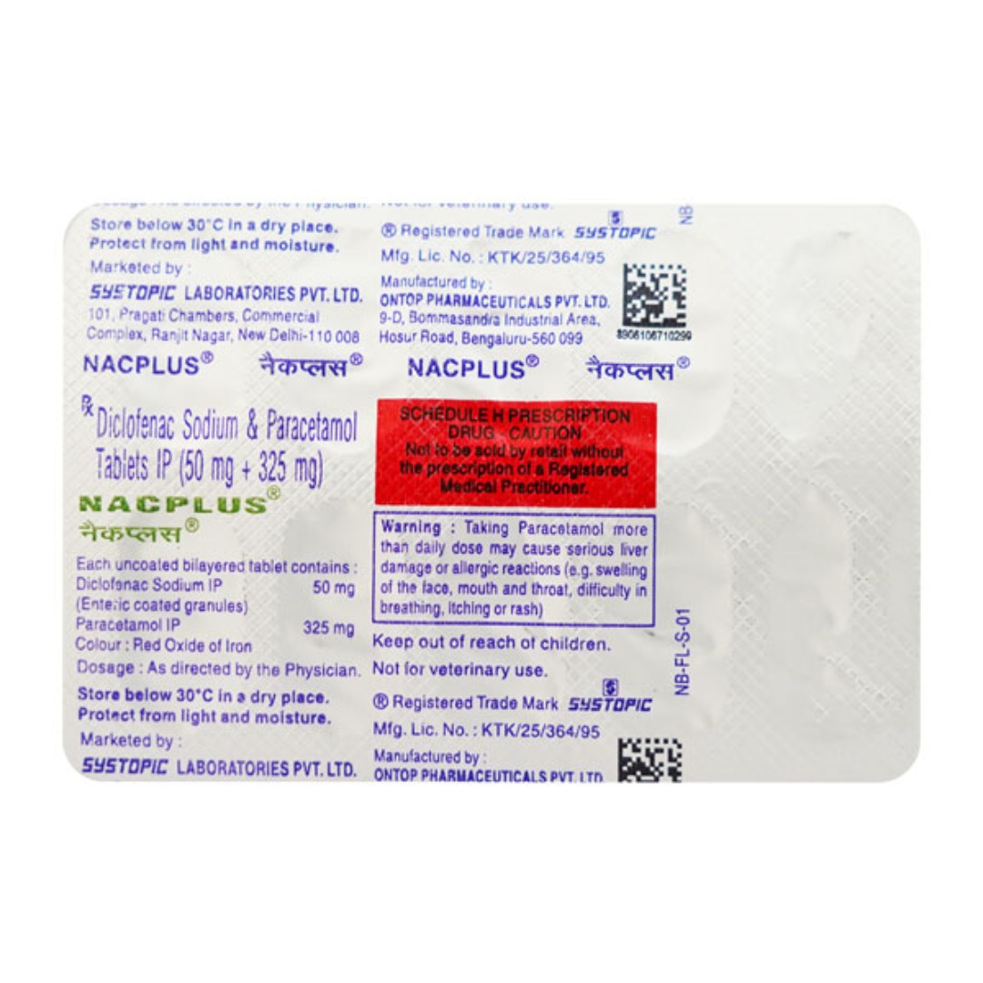 Nac Plus Tablet - Uses, Price, Substitute, Side Effects and Benefits