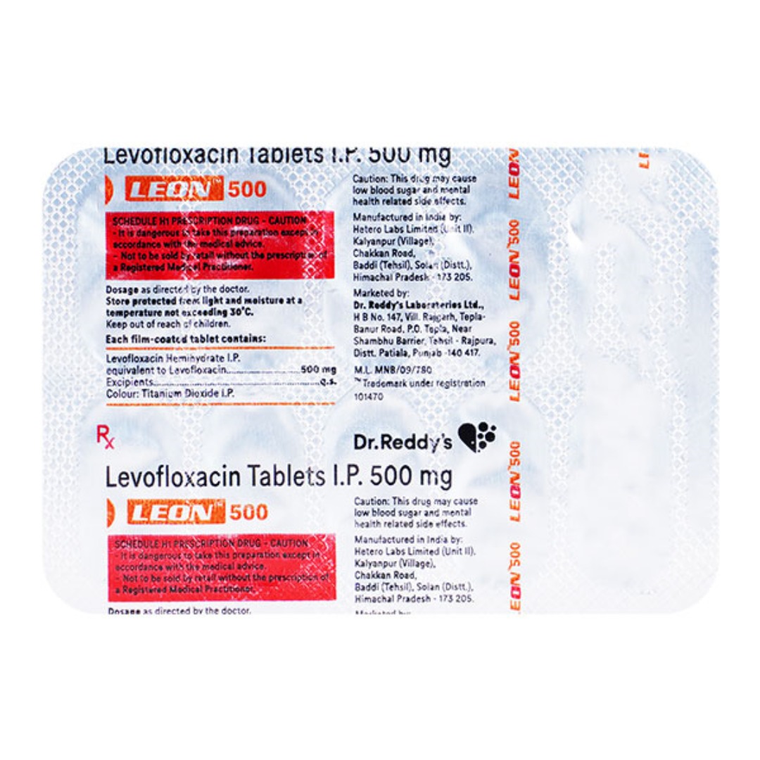 Leon 500 Tablet - Uses, Price, Substitute, Side Effects and Benefits