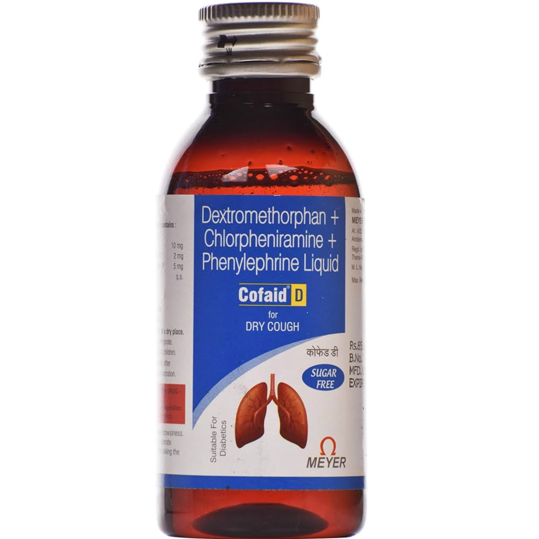 Cofaid D Syrup Sugar Free - Uses, Price, Substitute, Side Effects and ...