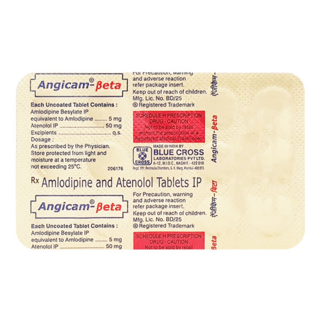 Angicam-Beta Tablet - Uses, Price, Substitute, Side Effects and Benefits