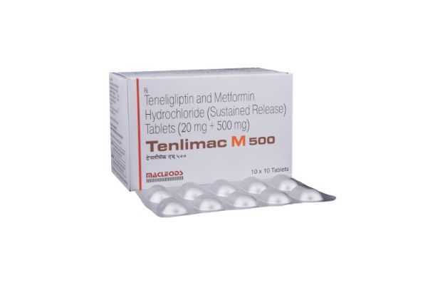 Tenlimac M 500 Tablet SR - Uses, Price, Substitute, Side Effects and ...