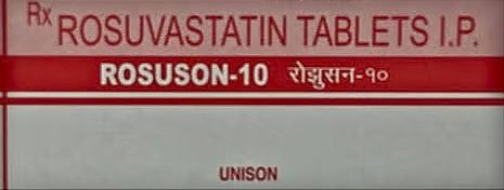 Rosuson 10 Tablet - Uses, Price, Substitute, Side Effects and Benefits