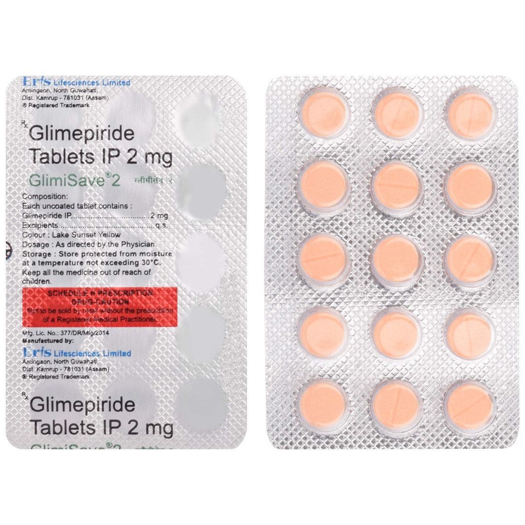 Glimisave 2 Tablet - Uses, Price, Substitute, Side Effects and Benefits
