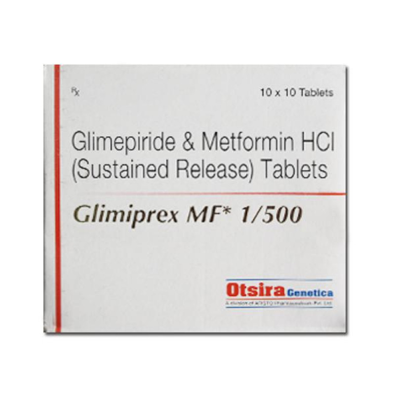 Glimiprex MF 1/500 Tablet PR - Uses, Price, Substitute, Side Effects ...