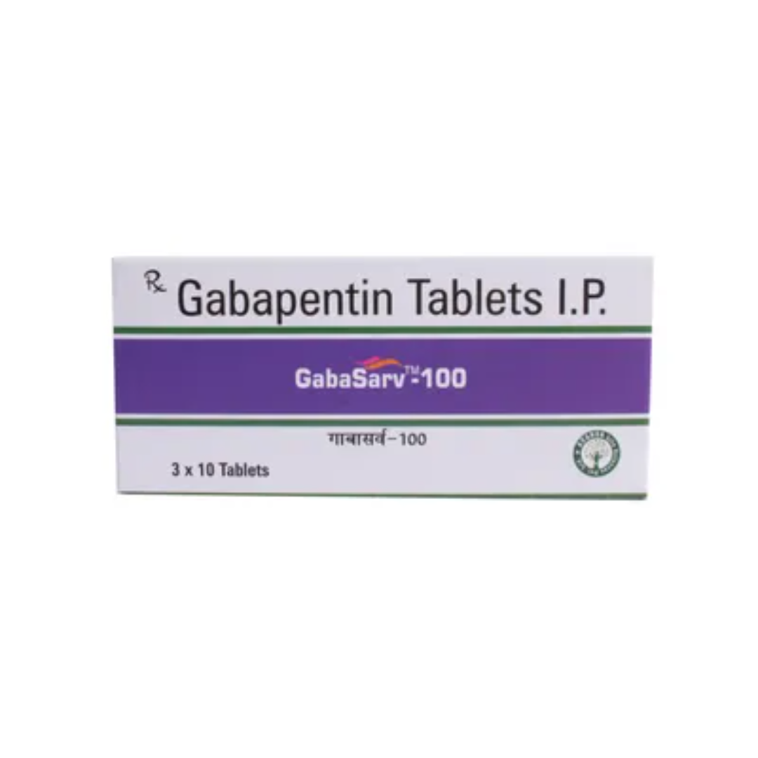 Gabasarv 100 Tablet - Uses, Price, Substitute, Side Effects and Benefits