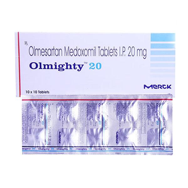 Olmighty 20 Tablet - Uses, Price, Substitute, Side Effects and Benefits