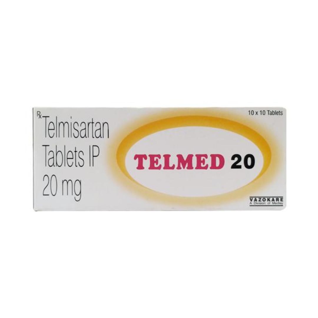 Telmed 20 Tablet - Uses, Price, Substitute, Side Effects and Benefits