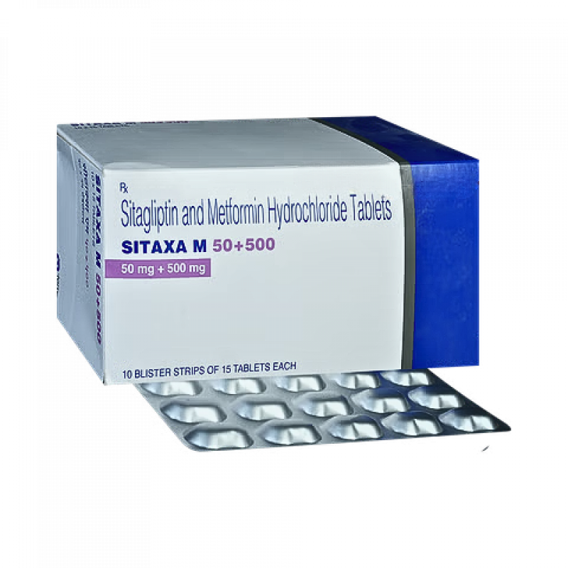 Sitaxa M 50mg/500mg Tablet - Uses, Price, Substitute, Side Effects and ...