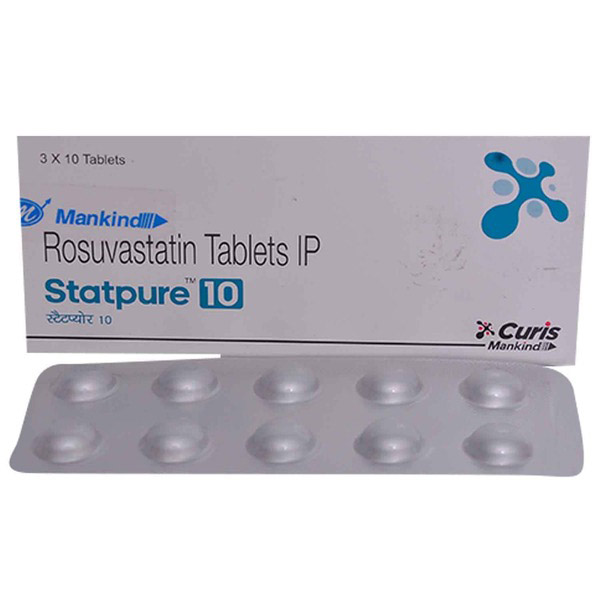 Statpure 10mg Tablet - Uses, Price, Substitute, Side Effects and Benefits