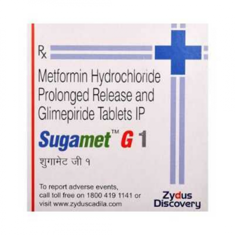 Sugamet G 1 Tablet PR - Uses, Price, Substitute, Side Effects and Benefits