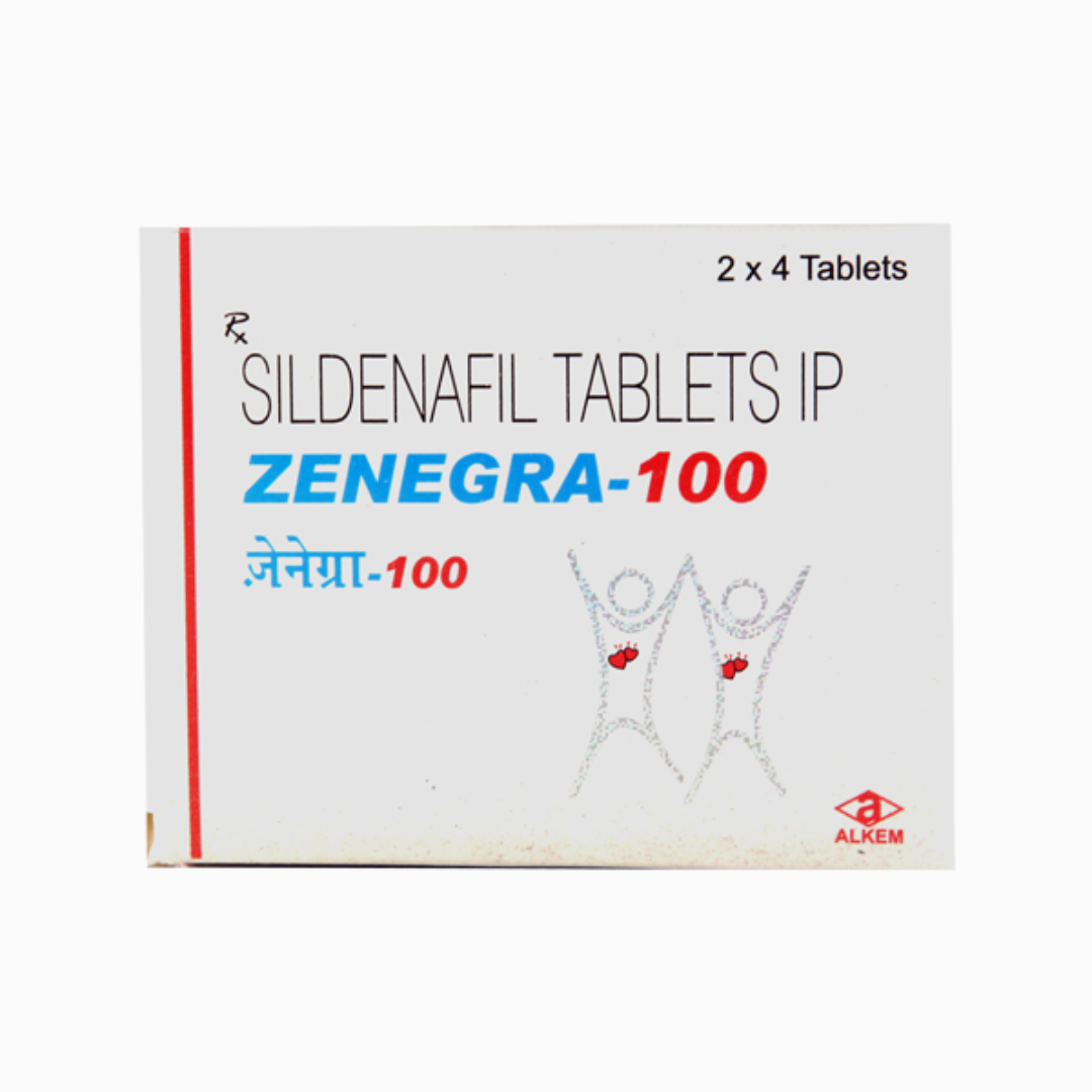 Zenegra 100 Tablet - Uses, Price, Substitute, Side Effects and Benefits