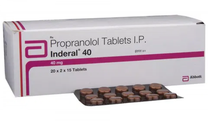 Inderal 40 Tablet - Uses, Price, Substitute, Side Effects and Benefits