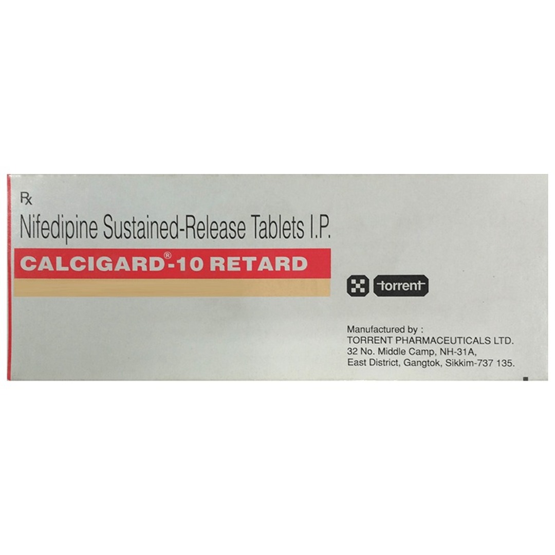 Calcigard 10 Retard Tablet SR - Uses, Price, Substitute, Side Effects ...