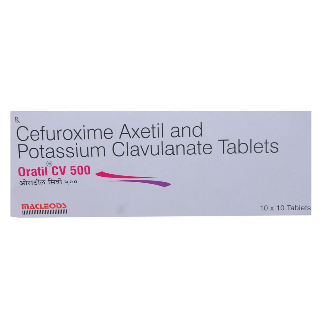 Oratil CV 500 Tablet - Uses, Price, Substitute, Side Effects and Benefits
