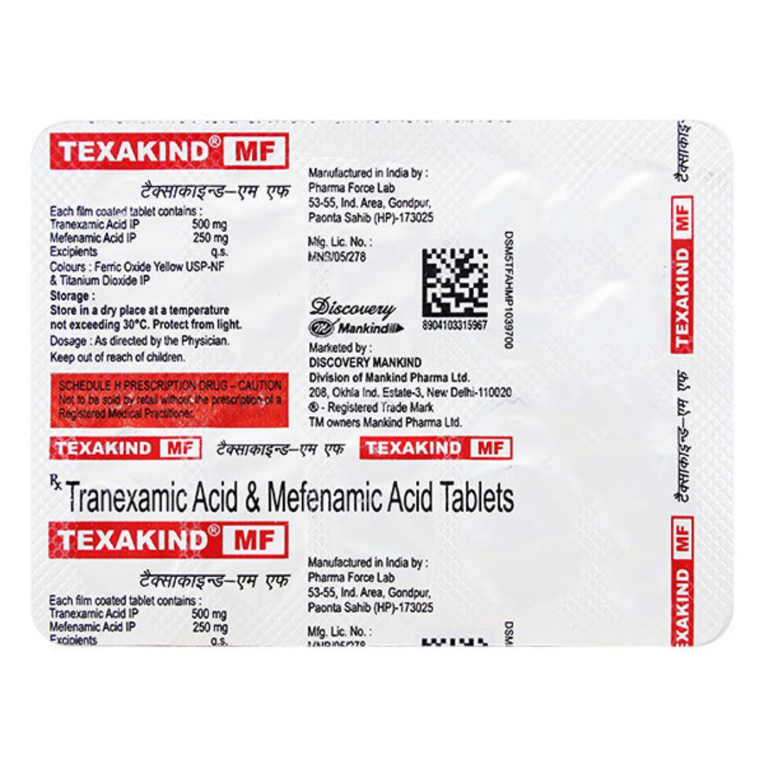 Texakind-MF Tablet - Uses, Price, Substitute, Side Effects and Benefits
