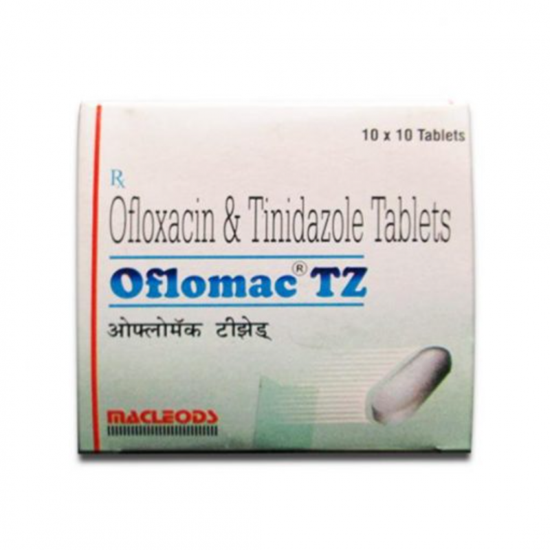 Oflomac TZ 200 mg/600 mg Tablet - Uses, Price, Substitute, Side Effects and Benefits