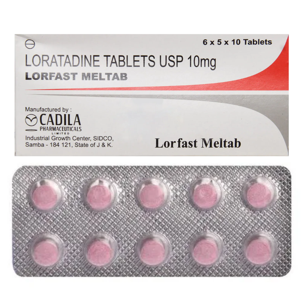 Lorfast Meltab Tablet - Uses, Price, Substitute, Side Effects and Benefits