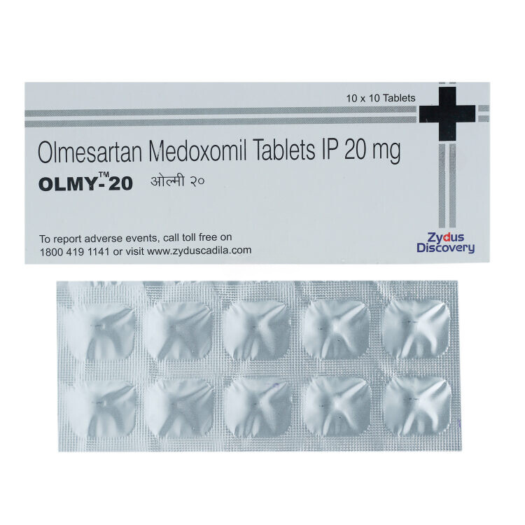Olmy 20 Tablet - Uses, Price, Substitute, Side Effects and Benefits