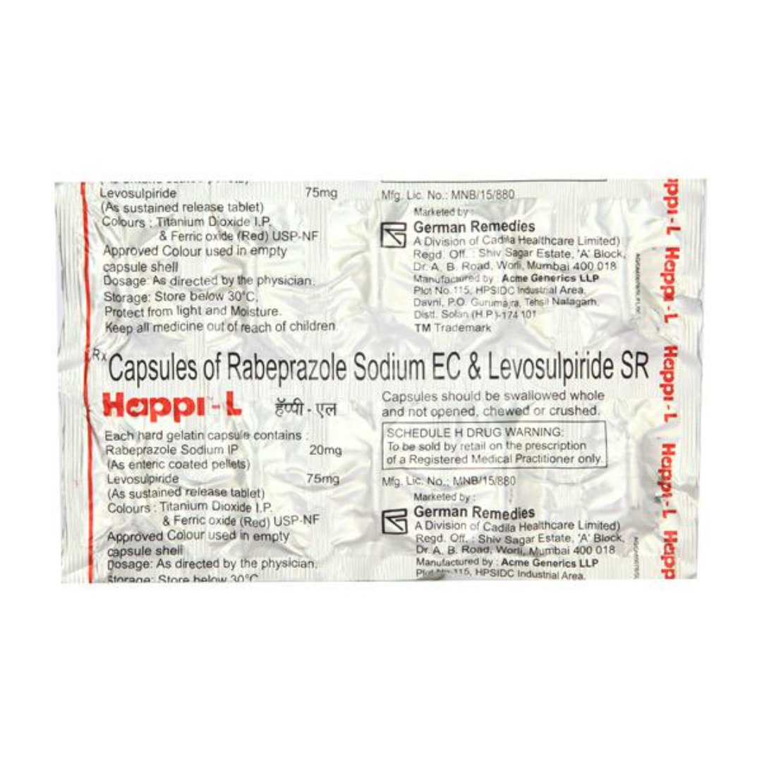 Happi-L Capsule SR - Uses, Price, Substitute, Side Effects and Benefits