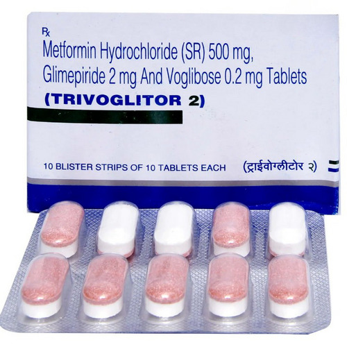 Trivoglitor 2 Tablet SR - Uses, Price, Substitute, Side Effects and ...