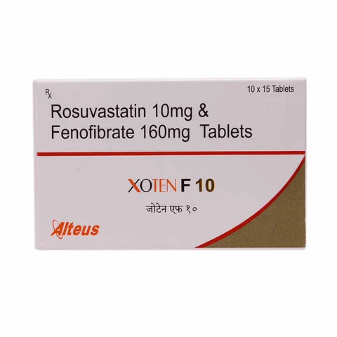 Xoten F 160mg/10mg Tablet - Uses, Price, Substitute, Side Effects and ...