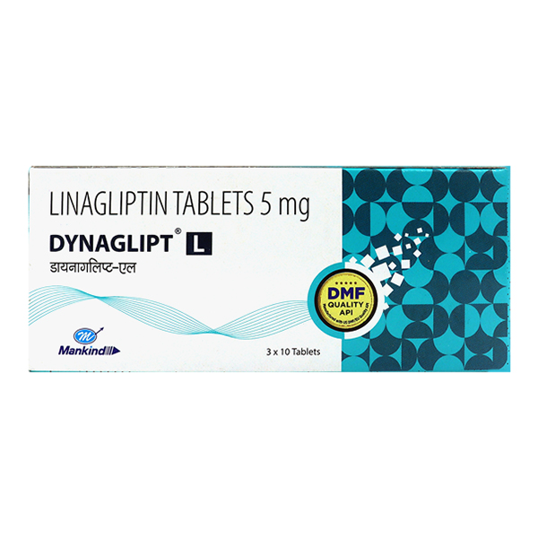 Dynaglipt L 5mg Tablet - Uses, Price, Substitute, Side Effects and Benefits