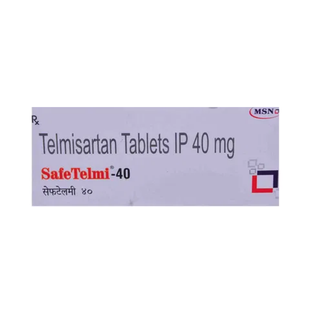 Safetelmi 40 Tablet - Uses, Price, Substitute, Side Effects and Benefits