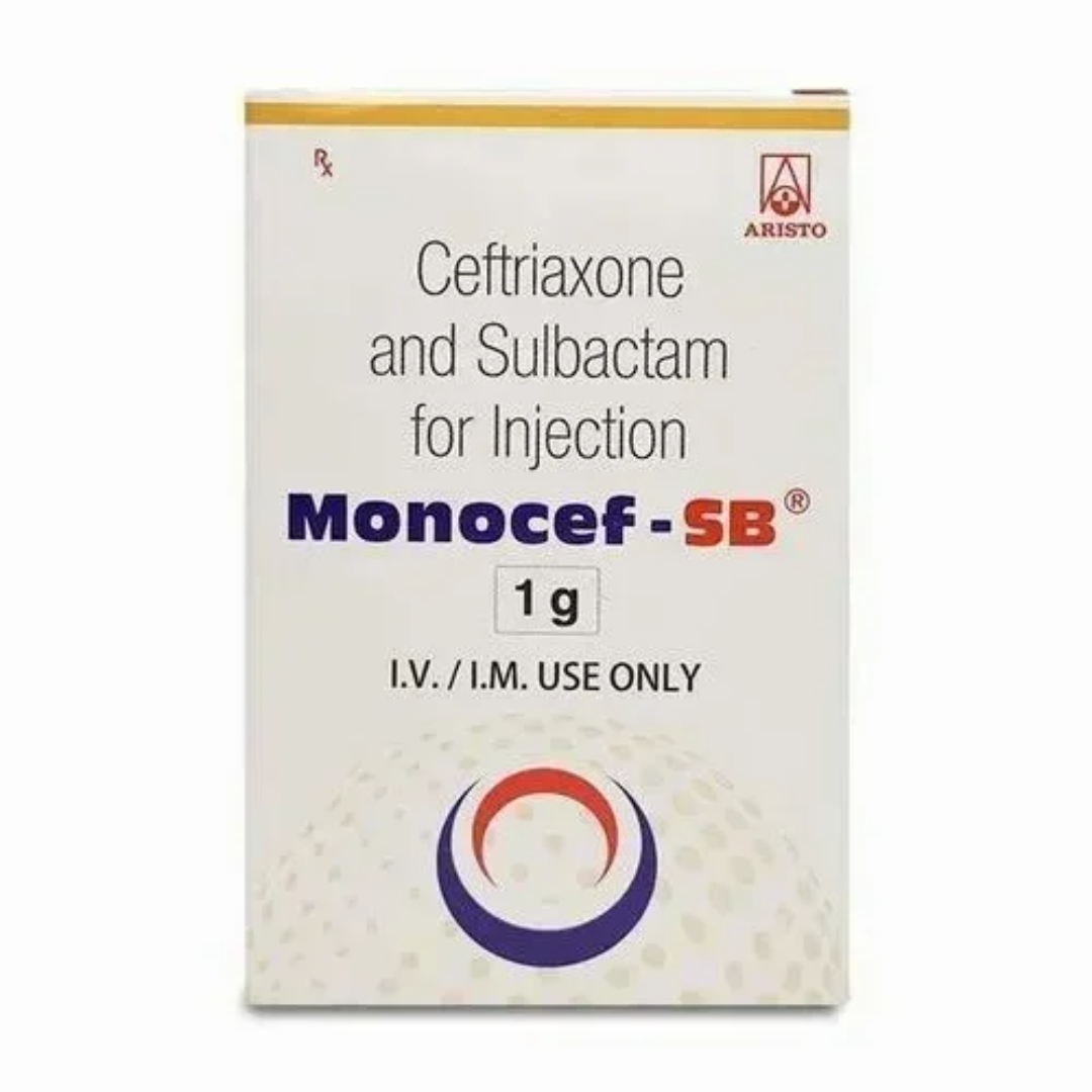 Monocef-SB 1g Injection - Uses, Price, Substitute, Side Effects and ...