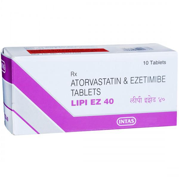 Lipi EZ 40 Tablet - Uses, Price, Substitute, Side Effects and Benefits