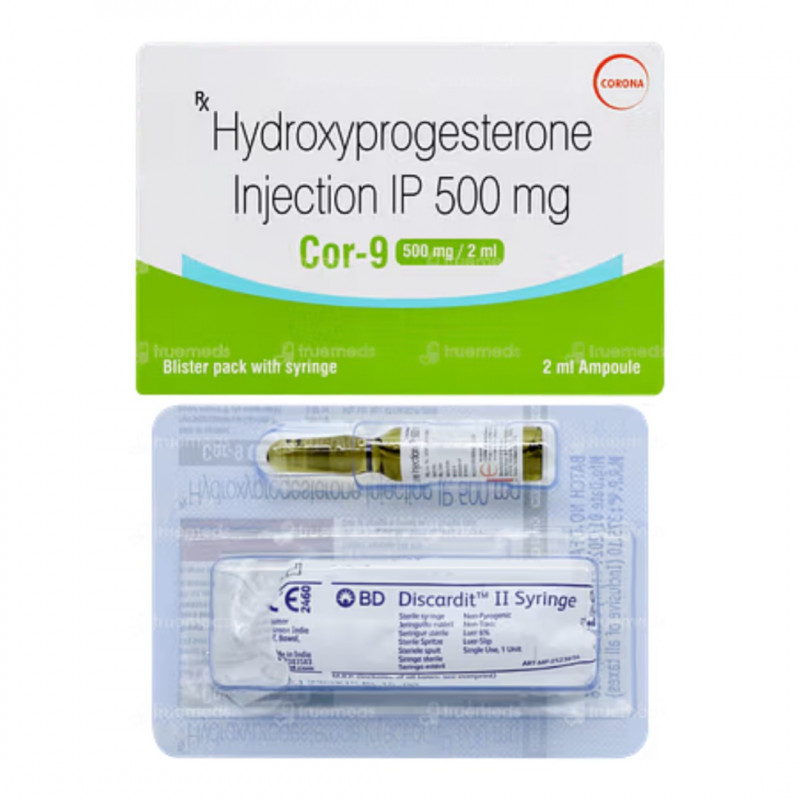 Cor 9 500mg/2ml Injection - Uses, Price, Substitute, Side Effects and ...