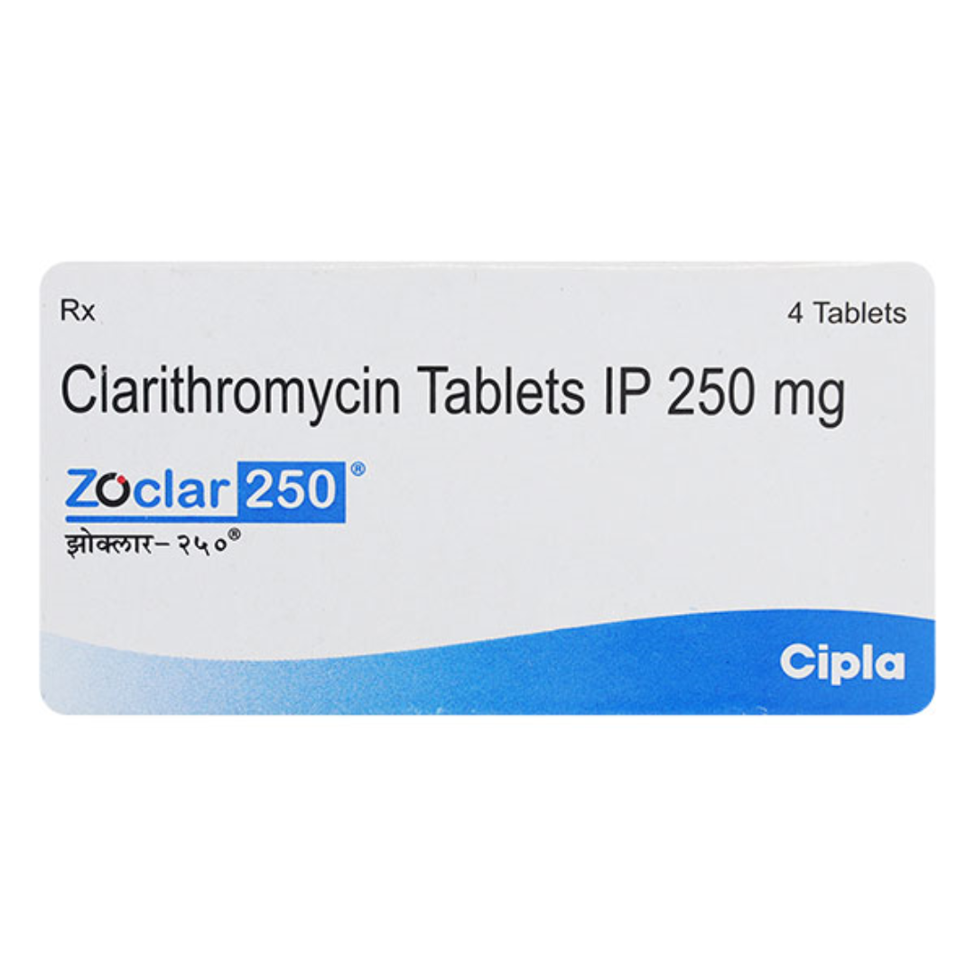 Zoclar 250 Tablet - Uses, Price, Substitute, Side Effects and Benefits