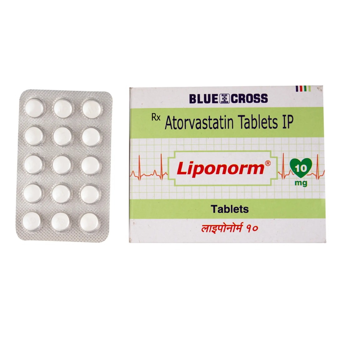Liponorm 10mg Tablet - Uses, Price, Substitute, Side Effects and Benefits