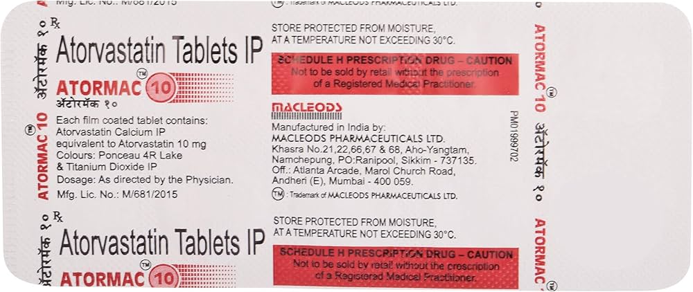 Atormac 10 Tablet - Uses, Price, Substitute, Side Effects and Benefits