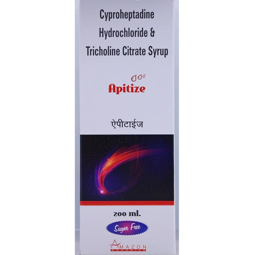 Apitize Syrup Sugar Free - Uses, Price, Substitute, Side Effects and ...
