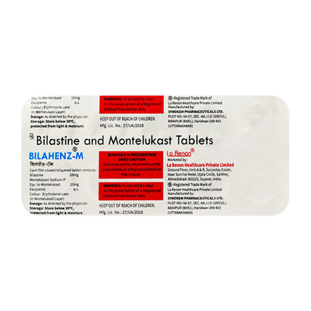 Bilahenz-M Tablet - Uses, Price, Substitute, Side Effects and Benefits