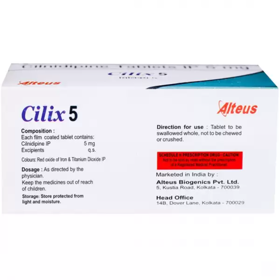 Cilix 5mg Tablet - Uses, Price, Substitute, Side Effects and Benefits