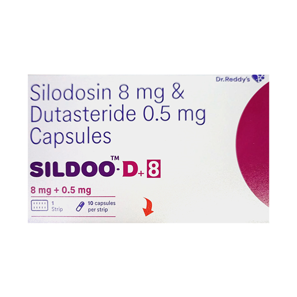 Sildoo-D+8 Capsule - Uses, Price, Substitute, Side Effects and Benefits