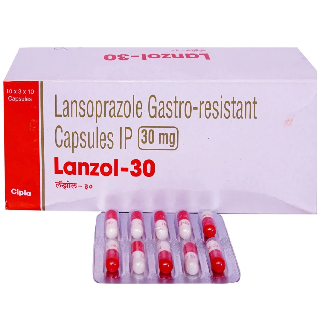 Lanzol 30 Capsule - Uses, Price, Substitute, Side Effects and Benefits