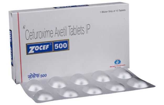 Zocef 500 Tablet - Uses, Price, Substitute, Side Effects and Benefits