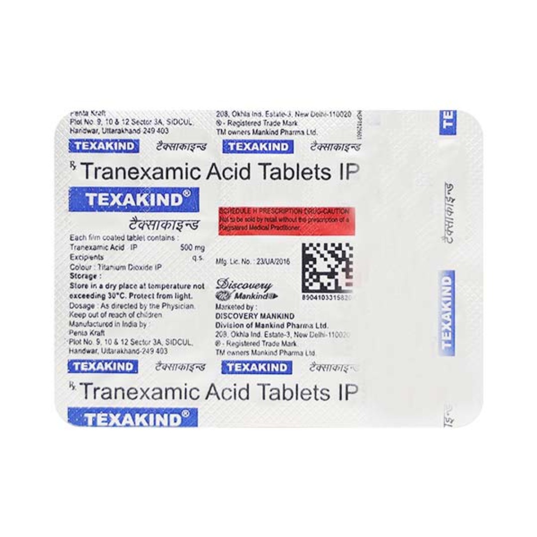 Texakind 500mg Tablet - Uses, Price, Substitute, Side Effects and Benefits