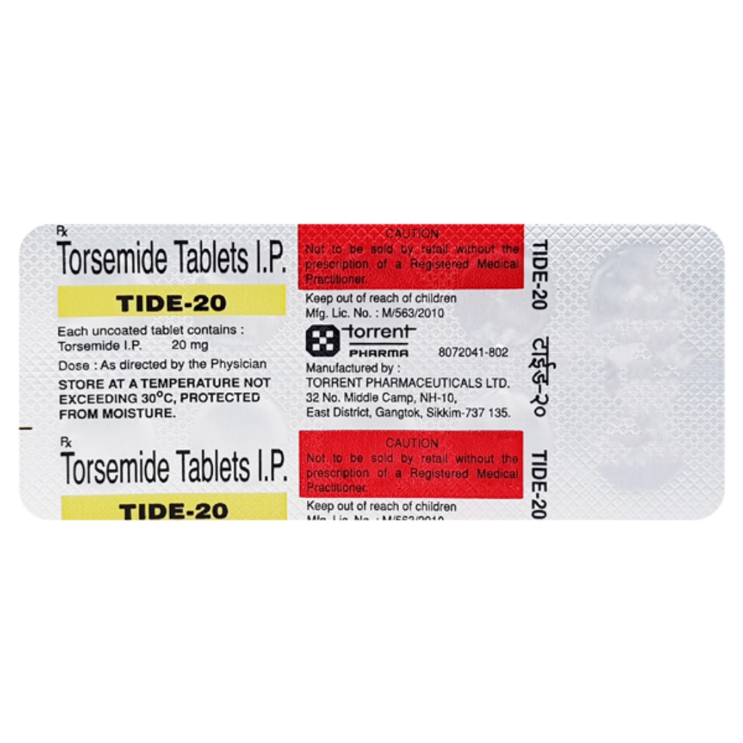 Tide 20 Tablet - Uses, Price, Substitute, Side Effects and Benefits