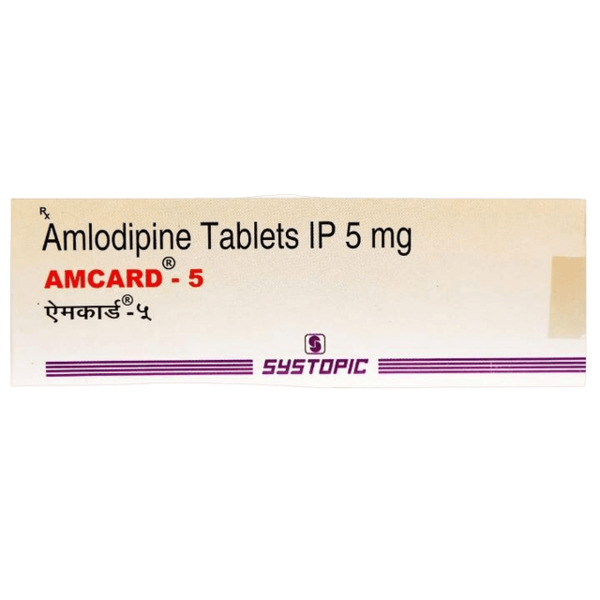 Amcard 5 Tablet - Uses, Price, Substitute, Side Effects and Benefits