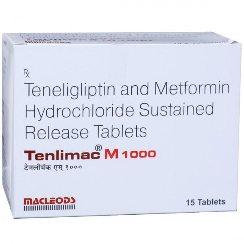 Tenlimac M 1000 Tablet SR - Uses, Price, Substitute, Side Effects and ...