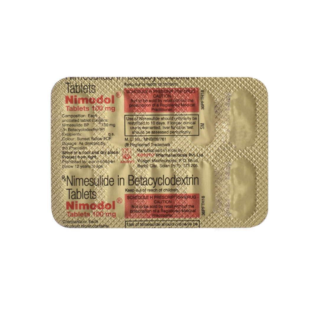 Nimodol 100mg Tablet - Uses, Price, Substitute, Side Effects and Benefits