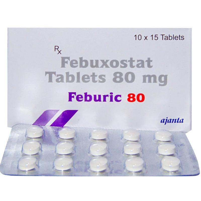 Feburic 80 Tablet - Uses, Price, Substitute, Side Effects and Benefits