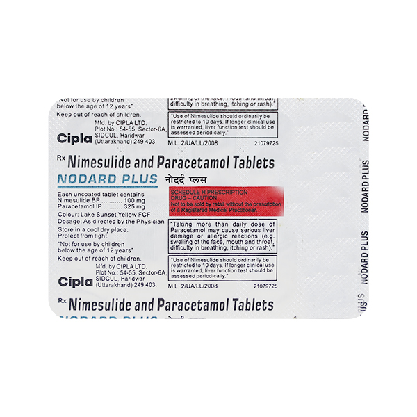 Nodard Plus Tablet - Uses, Price, Substitute, Side Effects and Benefits