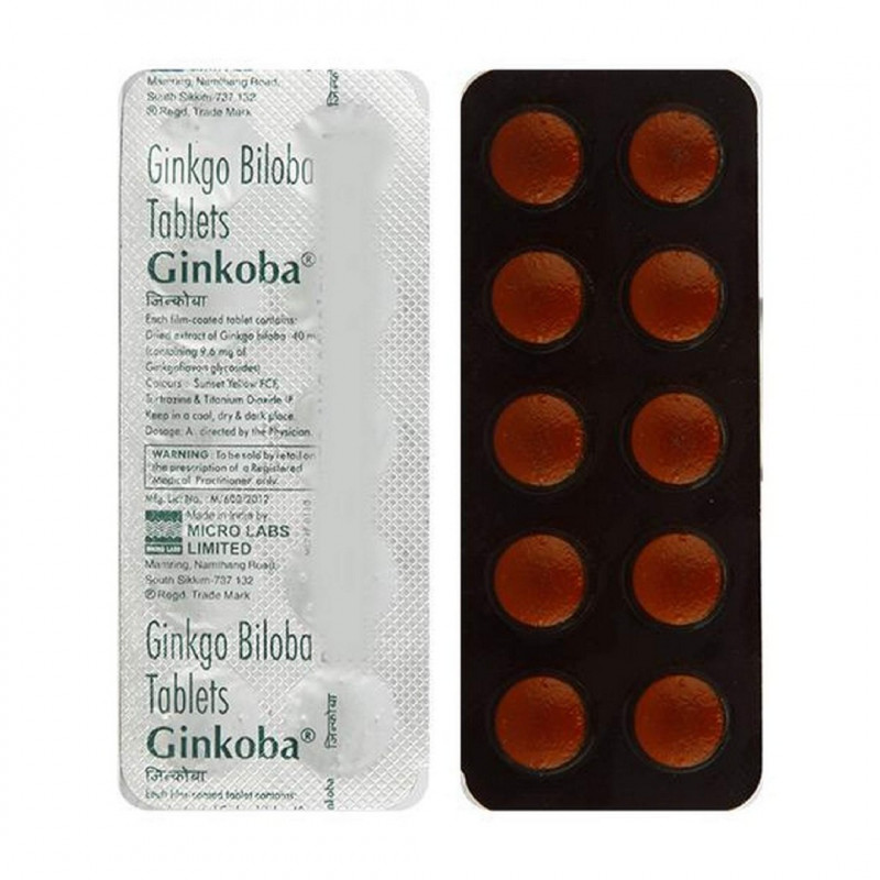 Ginkoba 40 Tablet- Uses, Price, Substitute, Side Effects and Benefits